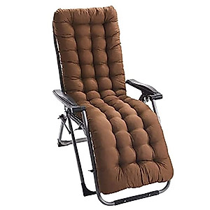 Beach High Sun Lounger Cushion Sunbed Pillows Cover Thick Chair Pads for Outdoor Garden Patio Back Chair Relaxer