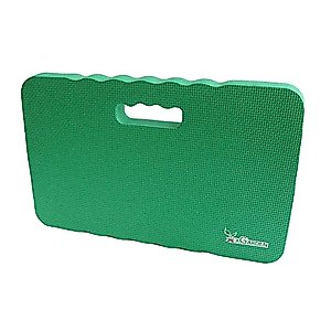 xGarden - Portable Kneeling Pad for Gardening - High Density Foam Kneeler with Carrying Handle - Extra Thick Foam Cushion - Waterproof - Versatile - Indoor or Outdoor - 17.5" x 11" x 1.5" - Green