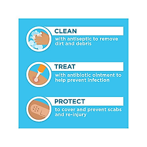 Band-Aid Brand First Aid Water Block 100% Waterproof Self-Adhesive Tape Roll for Durable Wound Care to Firmly Secure Bandages, 1 in by 10 yd