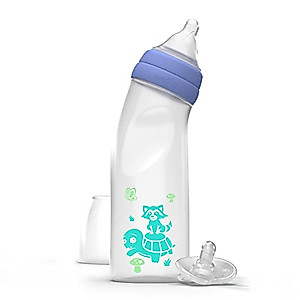 Balance + Angled Standard Neck Bottle 9oz 6pk with Balance + Pacifier Sample