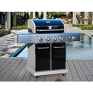 Replace parts Porcelain Steel Heat Plates for Kenmore 146.1613211, 146.16132110, 146.16133110, 146.16142210, 146.16197210, 146.16198210, 146.16222010, 146.23673310 (14 15/16 X 3 13/16") (4-Pack)