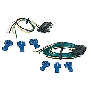 Hopkins 48205 4 Wire Flat Connector Set with Splice Connectors