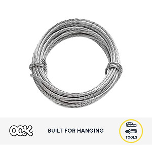 9' Hanging Wire Size: 100 lbs