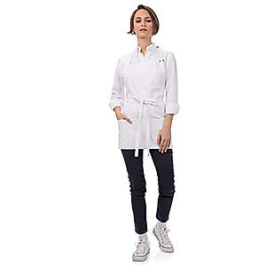 Chef Works Unisex Three Pocket Apron, White, One Size