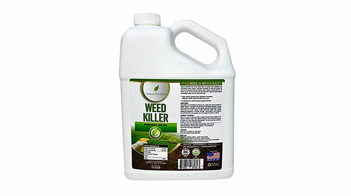 Natural Elements Weed Killer - Safe for Pets & Kids