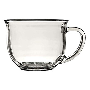 Greenbrier 1 X Large Clear Coffee, Tea or Soup Mug, 16 oz
