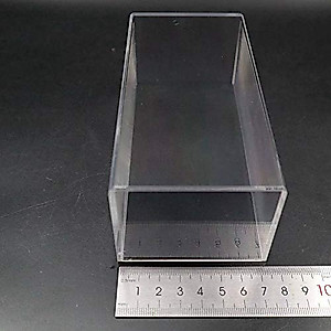JIA JIA LAI Acrylic Case Show Display Box Transparent Dust Proof Black Base 1:43 Model Cars