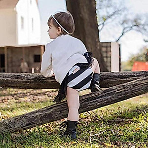 No Prep Organic Cloth Diaper – Smart Bottoms Dream Diaper 2.0 – Washable, Reusable – Natural Fiber Interior (Manhattan)