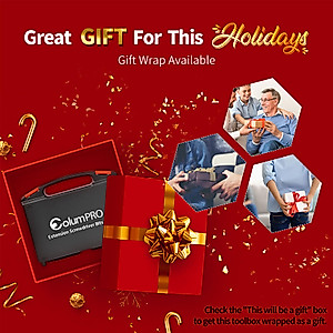 ColumPRO 22PCS Superbit Flexible Drill Bits Extension&Universal Socket Tool Set, Tools for Men, Stocking Stuffer, Christmas Gift for Dad, Husband, Boyfriend