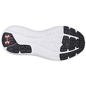 Under Armour Women's Surge 3 Sneaker, (103) Pitch Gray/White/Cerise, 8.5