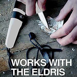Morakniv Eldris Knife Accessory Kit with Lanyard, Secondary Lock, and Firesteel