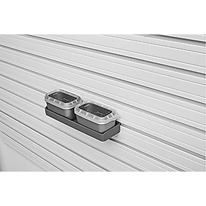 Rubbermaid FastTrack Garage Wall Bench Blox Bins, for use with FastTrack Wall Panel System (2-Pack) (1960416)