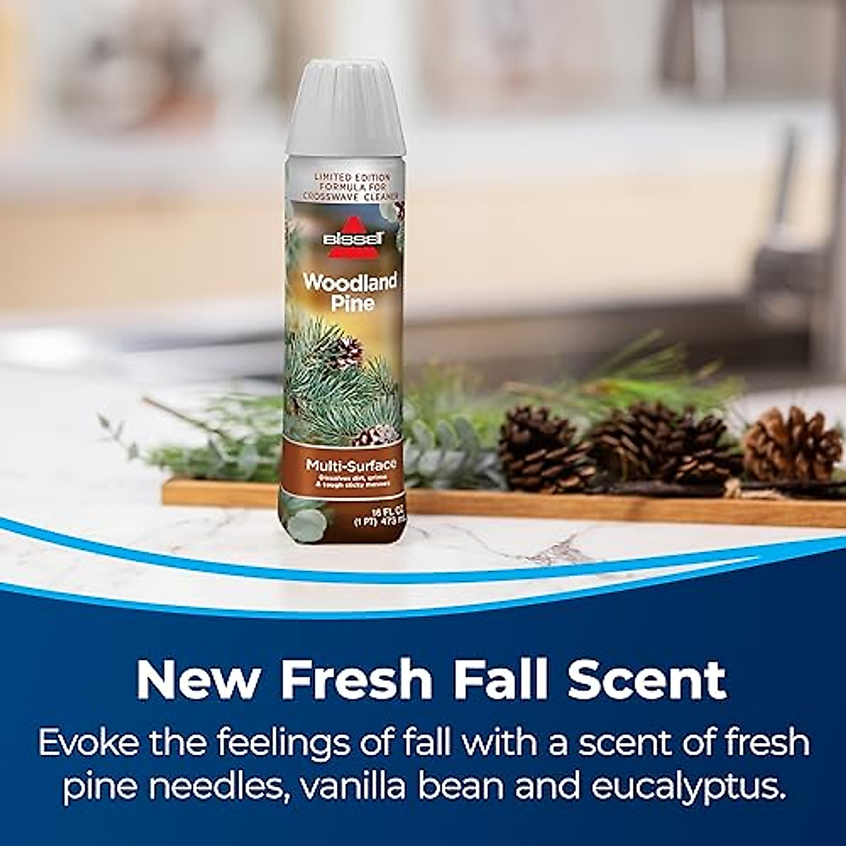 BISSELL Limited Edition Woodland Pine Multi-Surface Wash Formula Pine, large