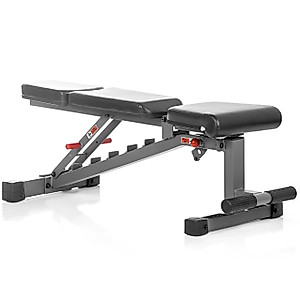 XMark Adjustable Weight Benches, Full Incline Decline Exercise Bench, 1500 lb Wgt Capacity, Heavy Duty, Super Sturdy Adjustable Bench for Weight Lifting