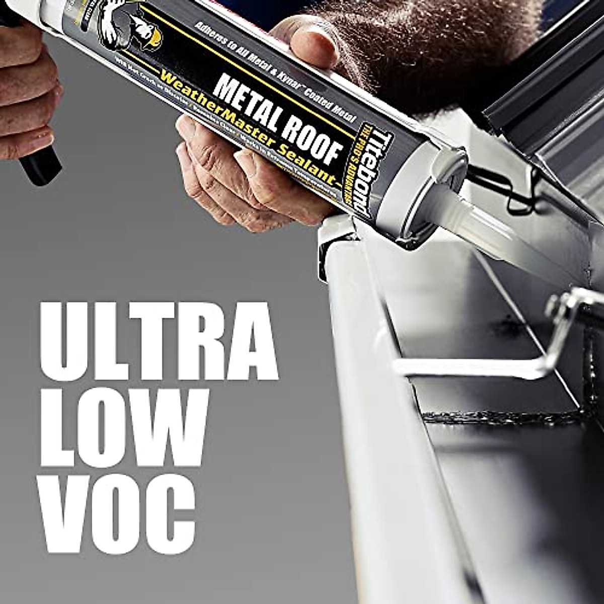 Titebond WeatherMaster Metal Roof Sealant 61821 Green 10.1-Oz