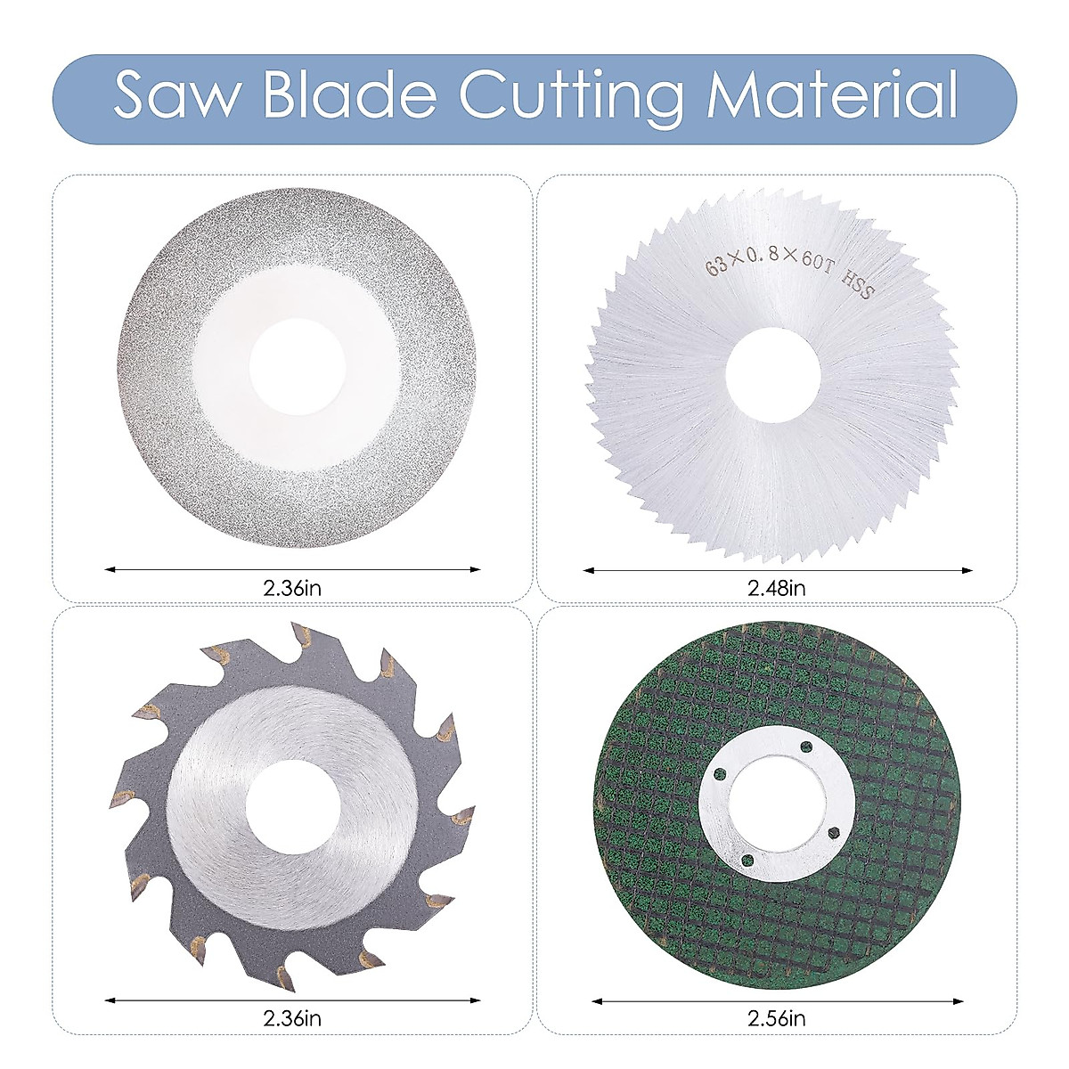 Mulcort 100W Multi-Functional Table Saw Mini Desktop Electric Saw Cutter Speed & Angle Adjustable 16MM Cutting Depth with Blade Flexible Shaft and More Accessories for Wood Plastic Acrylic Cutting