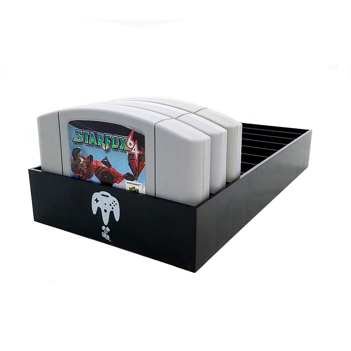 Collector Craft, Black, Organizer Compatible with Xbox One Games, Xbox One Game Tray, Holds 10 Xbox One Games, Clutter Reducing, Video Game Collection, Video Game Display