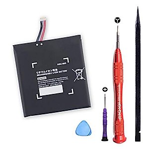 oGoDeal HAC-003 Battery Replacement Compatible for Nintendo Switch 2017 Game Console HAC-001 Internal Upgrade 4310mAh Battery with DIY Repair Tool Kit