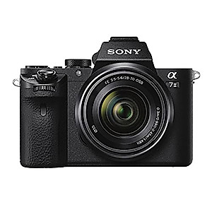 Sony Alpha a7II Mirrorless Digital Camera Bundle with 28-70mm f/3.5-5.6 Lens and 64GB SD Card (2 Items)