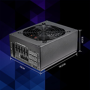 BITEO 2000W Fully Modular Power Supply APFC PC ATX Power BITEO PSU with Auto-Thermally Controlled Fan110V-240V Power Supply