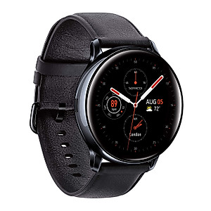 SAMSUNG Galaxy Watch Active 2 (40mm, GPS, Bluetooth, Unlocked LTE) Smart Watch with Advanced Health monitoring, Fitness Tracking , and Long lasting Battery, Aqua Black - (US Version)