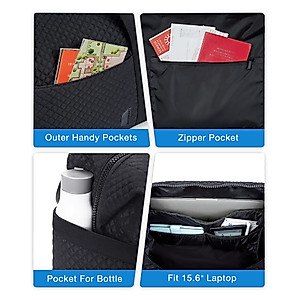 BAGSMART Large Gym Bag with Yoga Mat Buckle, Weekender Overnight Bag for Women, Travel Duffle Bag for Travel Essentials, Carry On Tote Bag Hospital Bag for Labor and Delivery