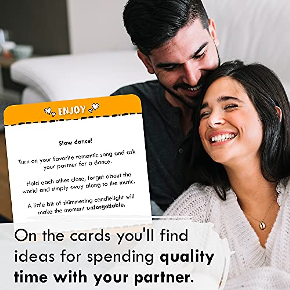 Couple Game for weekly Quality Time - Perfect Couple Gift - Wife Birthday Gift Idea - Birthday Gift for Boyfriend Gift for Girlfriend Gift for Couple - I Love You Gift for Him - Games for Couples