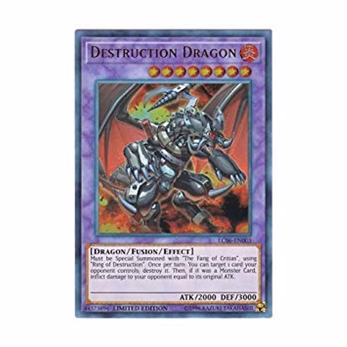 Yu-Gi-Oh! English Version LC06-EN003 Destruction Dragon (Ultra Rare) Limited Edition