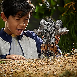 Transformers Toys Rise of The Beasts Movie, Smash Changer Rhinox Converting Action Figure for Ages 6 and up, 9-inch