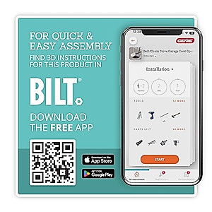 Genie Chain Drive 550 Garage Door Opener, Heavy Duty Chain Drive Opener, Model 2035-TKO