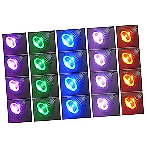 LABRIMP Remote Party Home Spot Bar Xmas Underwater Lamp LED Lighting W Control Changing for Seven Fountain Wedding Decor Day Lamps Lights Pool Water Waterfall Garden Light Black