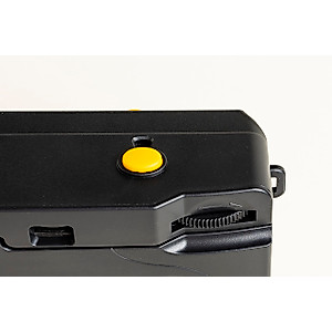 Kakao Friends Reusable 35mm Film Camera [Ryan Edition], Fixed-Focus and Wide Angle, Build in Flash and Compatible with 35mm Color Negative or B/W Film (Film and Battery NOT Included)