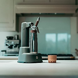 Hatfields London NitroPress Nitro Cold Brew Maker And Dispenser, Nitrogen Infuser, Cold Brew Kit with 10 Nitrogen Cartridges