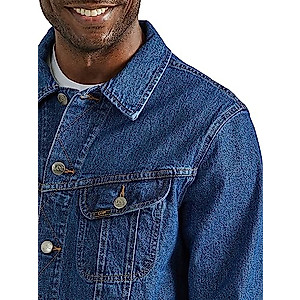 Lee Men's Legendary Classic Rider Jacket, Mid Dark