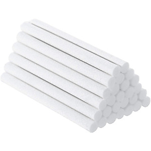 Humidifier Filter Cotton Refill Travel Mini Sticks Car Humidifier Replacement Parts for Portable Personal USB Powered Smart Humidifiers in Office Bedroom (4 Inch), 40 pieces