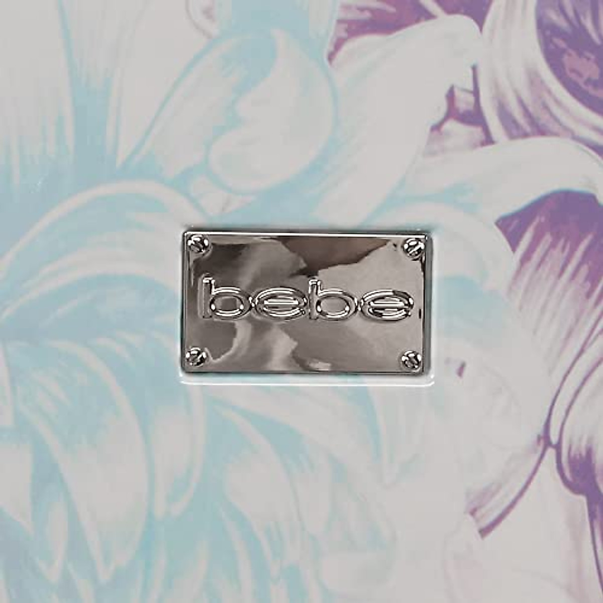 Fila Women's Luggage Hardside Spinner, Purple Floral, Check-in 29"