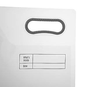 Restaurantware Cater Tek 1 Gallon Water Containers 10 Drink Bags - Collapsible Includes Tamper-Evident Caps Clear Plastic Beverage Bags For Catered Events Camping or Hiking Durable Handle