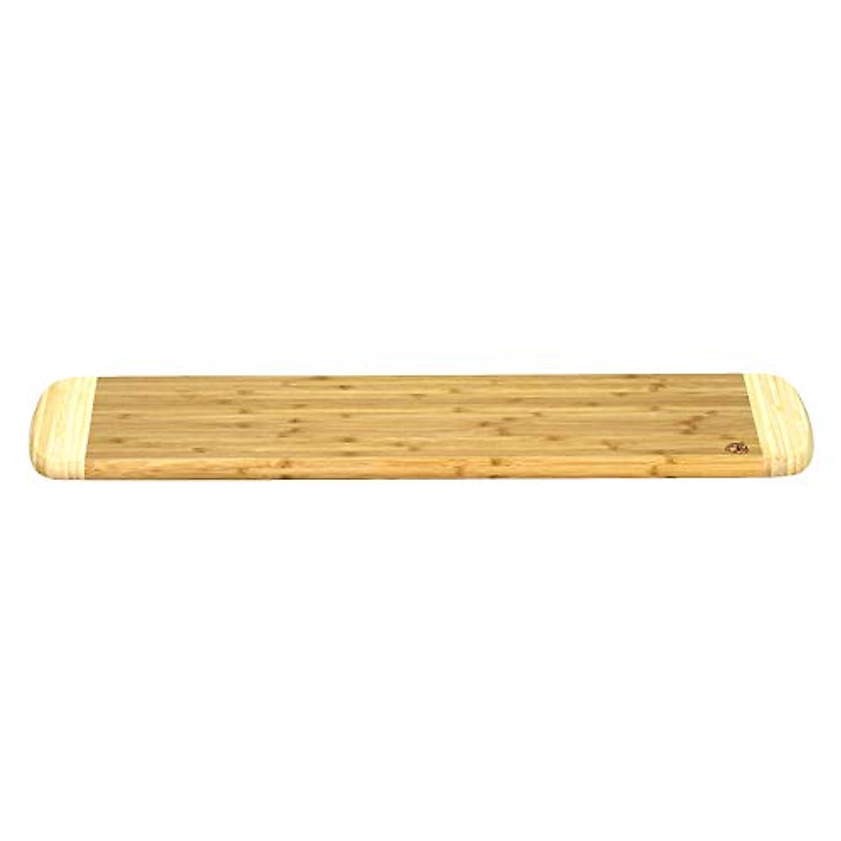 Totally Bamboo Palaoa Bamboo Bread Cutting Board, 23" x 6", Natural Two Tone