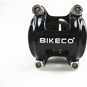 PZAMA 31.8mm Stem Carbon Handlebar Bicycle Stem,3K Super Light Carbon Fiber+Aluminum Alloy Mountain Bike Handle Bar Stem,6 Degree MTB Road Bike Handlebar Grips ? 31.8 * 80/90/100/110 mm (80mm red)