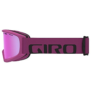 Giro Index OTG Adult Snow Goggles - Berry Wordmark Strap with Vivid Pink Lens (2020)