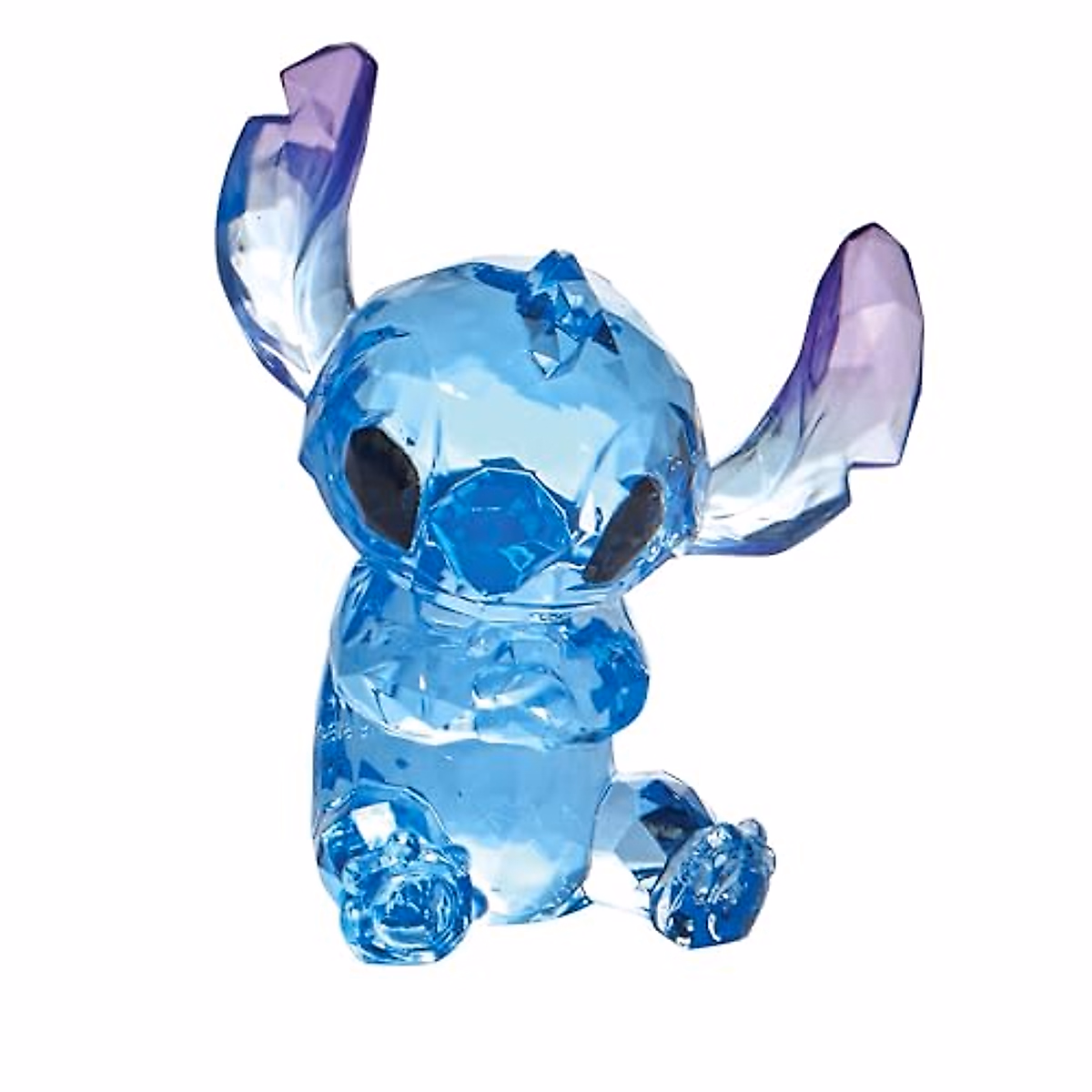 Enesco Facets Disney Lilo and Stitch Figurine, 3.5 Inch, Blue