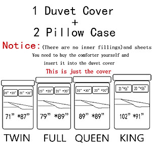 CVHOUSE Panda Duvet Cover Set Twin,Panda Bedding Set for Boys Girls,Animal Comforter Cover,Cute Cartoon Pandas Quilt Cover Set,1 Quilt Cover 2 Pillowcases 3 Piece