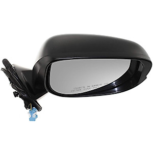 Kool Vue Right Power Door Mirror Compatible With Honda Fit 2009-2014 Paintable