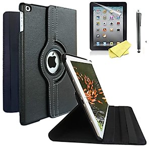 Case for ipad 4th/3rd/2nd Generation 9.7 inch (11Years ago Old Model) Model A1458 A1430 A 1416 Md510ll /A Mc979ll/A with Screen Protector Stand Smart Covers Support Wake/Sleep Pink