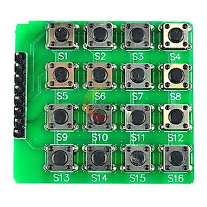 4x4 4x4 Matrix Keypad Keyboard Module 16 Botton mcu for Arduino atmel S1/2 DIY Kit Electronic PCB Board Module