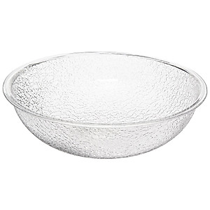 Cambro PSB8 1.8 qt Capacity, 8" ID, Camwear Clear Polycarbonate Round Pebbled Bowl