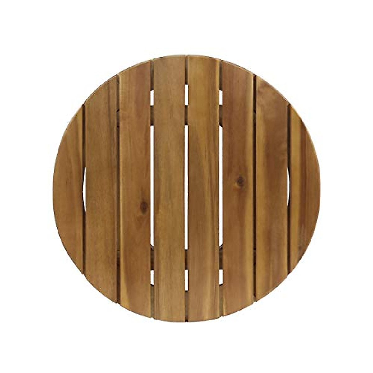 Christopher Knight Home Parker Outdoor 16" Acacia Wood Side Table, Teak Finish