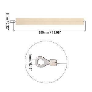 MECCANIXITY 5 Pack 0.02x14 Inch Sealer Repair Kits Heat Seal Strips Replacement Elements and PTFE Tapes for Hand Sealers