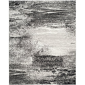 SAFAVIEH Adirondack Collection 8' x 10' Silver / Multi ADR112G Modern Abstract Non-Shedding Living Room Bedroom Dining Home Office Area Rug