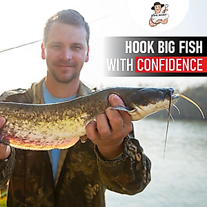 Catfish Hooks for Catfishing – Catfishing Tackle – Catfishing Equipment – Catfishing Gear and Equipment Hooks